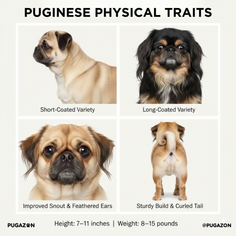 Puginese Dog (Pug Pekingese Mix): Traits, Care & Health Guide